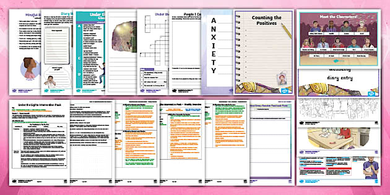 Under the Lights Intervention Pack Upper KS2 Mental Health